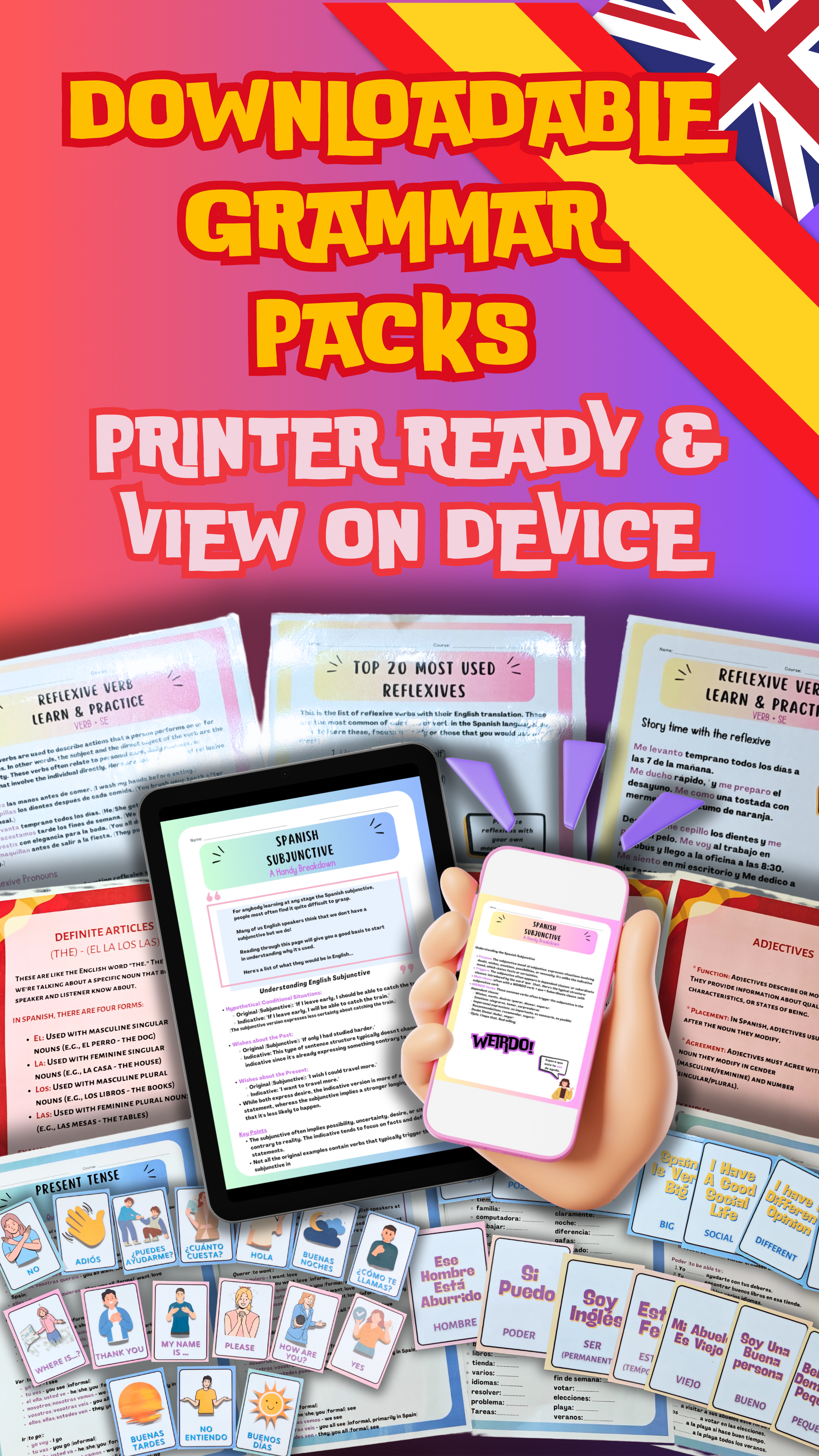 Downloadable Grammar Packs – Fun Learning Spanish